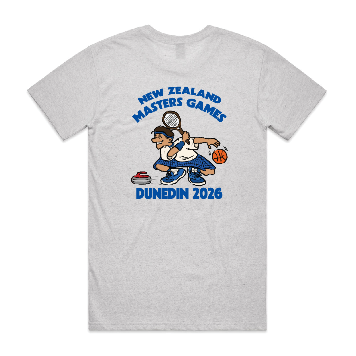 Men's Illustration T-shirt | Masters Games 2026 | Pre Order – The Print ...